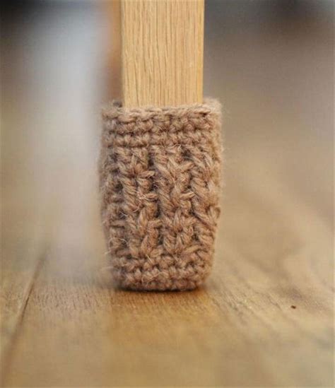 21 DIY Chair Leg Protectors Cute Furniture Protectors