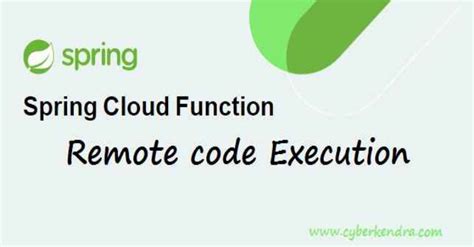 Spring Spel 0day Poc Spring Cloud Spring Cloud Function