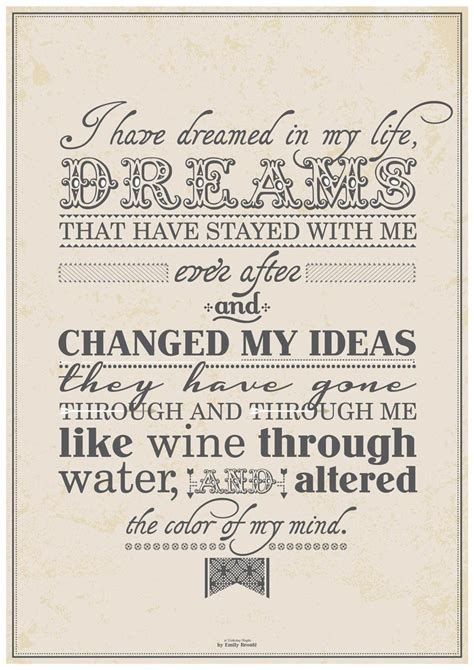 Emily Brontë Quote From Wuthering Heights Typography Art Etsy