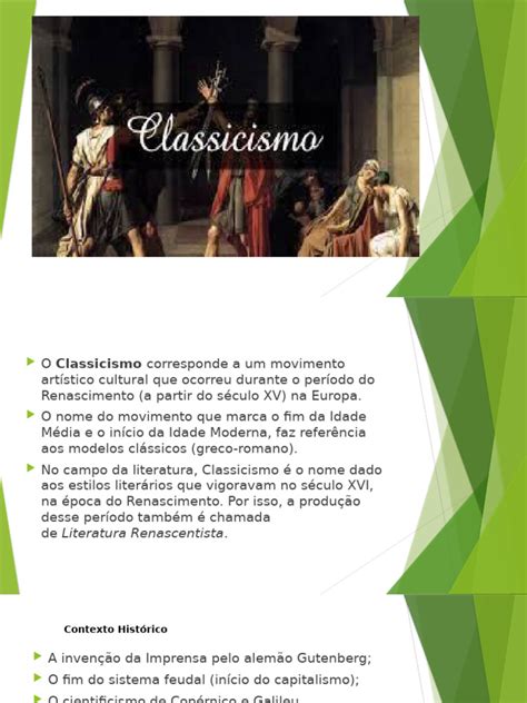 Classicismo Pdf