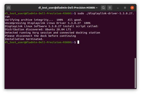 How To Install DisplayLink Software On Ubuntu 20 04 DisplayLink Support
