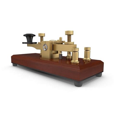Telegraph Key By Pixelsquid360 3d Model Architecture 3d Model
