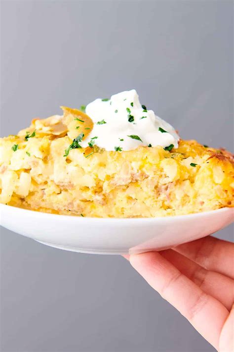 Hashbrown Breakfast Casserole Freezer Friendly