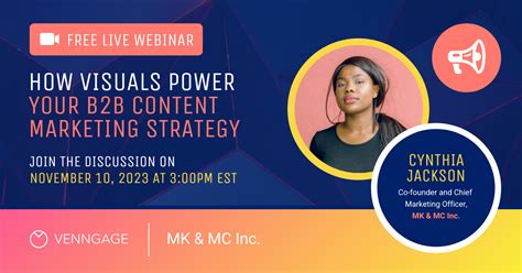 Bold Marketing Webinar Promotional Linkedin Post Venngage