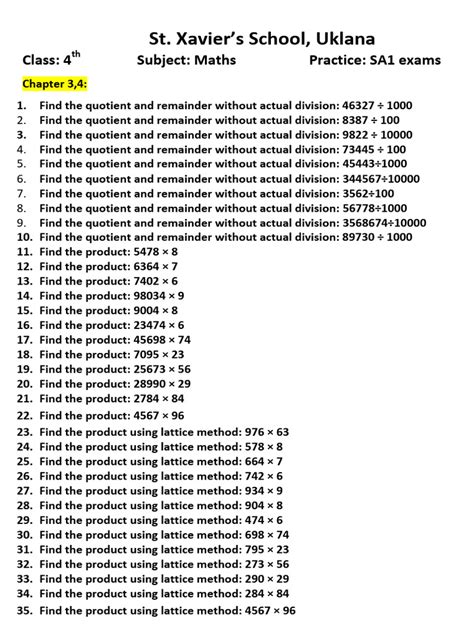 Finding Quotients And Remainders Pdf Theoretical Computer Science