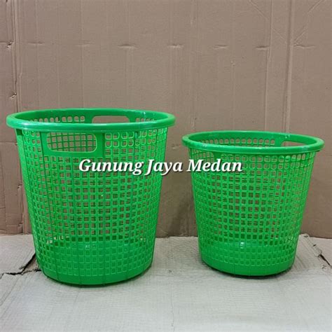 Keranjang Sampah Plastik Jaring Tong Sampah Kecil Besar Lazada Indonesia