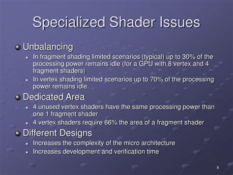 PPT Shader Performance Analysis On A Modern GPU Architecture PowerPoint Presentation ID