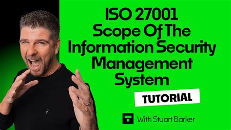 Iso 27001 Scope Tutorial [ Video]