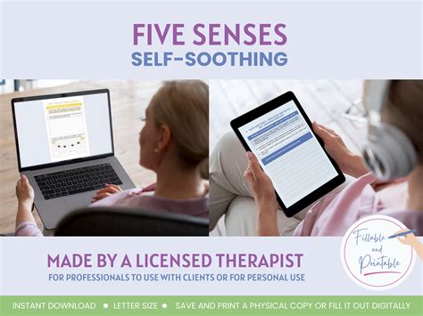 Five Senses Self Soothing Kit Relaxation Mindful Self Care Calming