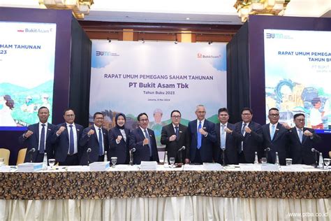 Bukit Asam PTBA Bagikan Dividen Rp Triliun Hari Ini PT Bukit Asam Tbk