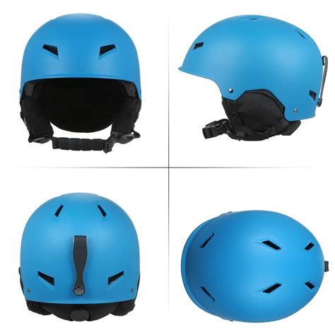 Badubg Жени Мъже Каска за сноуборд със свалящ се наушник Устойчиви