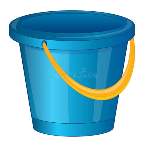 Plastic Pail Stock Illustrations 8887 Plastic Pail Stock