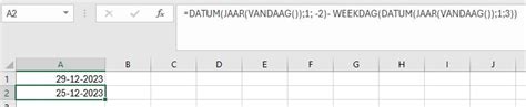Excel Tutorial Weeknummer Omzetten Naar Datum