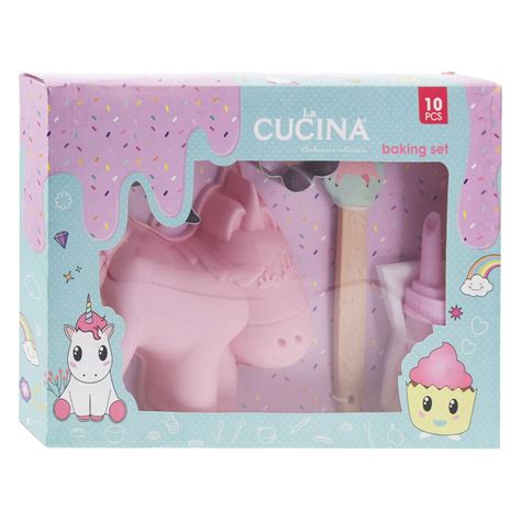 Bakset Unicorn 10dlg Kinderkadoshop