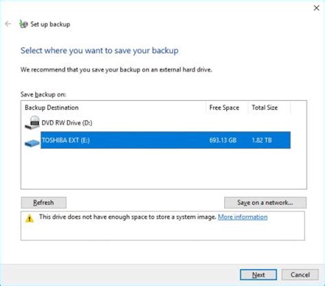 How To Back Up Data Using Windows Backup And Restore