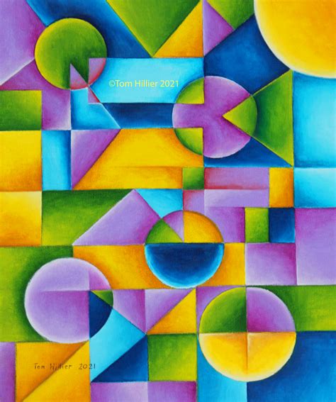 Psychedelic Shapes And Patterns 2021 Copyright Tom Hillier