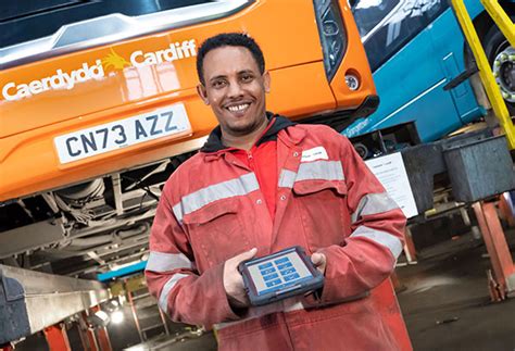 Cardiff Bus Engineers Go Digital Freeway Fleet Maintenance Software