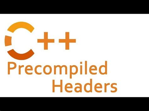 Free Video Precompiled Headers In C From The Cherno Class Central