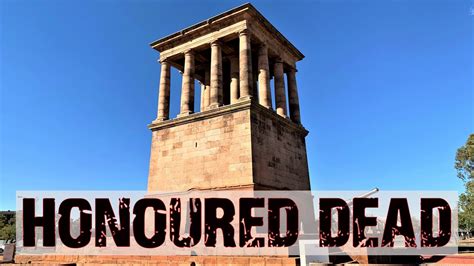 Honoured Dead Memorial In Kimberley Northern Cape South Africa YouTube