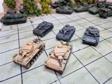 ROCO MINITANKS X Pz Kpfw III GESUPERT H MILITÄR PANZER EUR PicClick DE