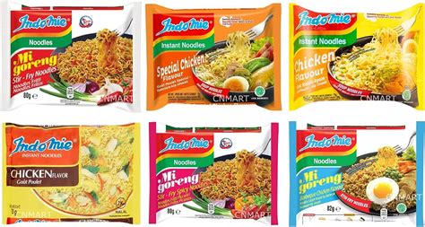 Indomie Instant Noodles Customised 40 Pack 4 Flavours X 75 80g