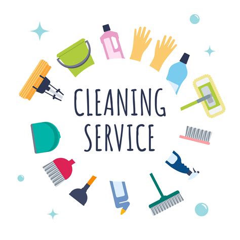 Cleaning Service Concept Poster Template For House Cleaning Services