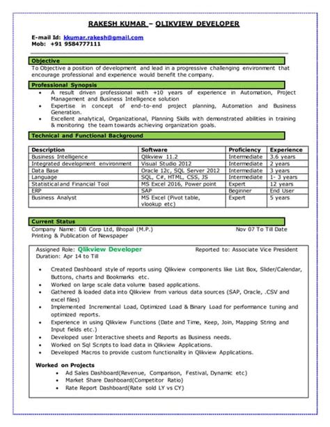 Qlikview Developer Pdf