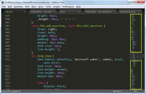 Sublimetext3 Sublime Text 3 Minimap Click And Drag Stack Overflow