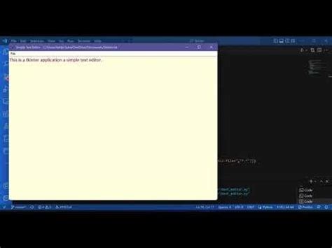 How to Make a Text Editor using Tkinter in Python | Tkinter GUI Programming | WITH FULL CODE ...