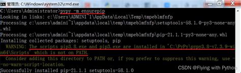 为 PyPy 安装 pip pypy安装pip CSDN博客