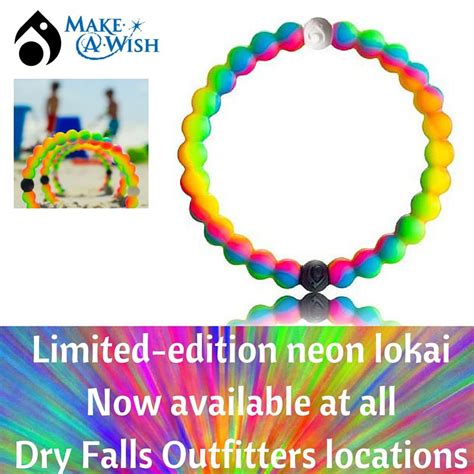 Limited Edition Neon Lokai Bracelet Help Make A Wish