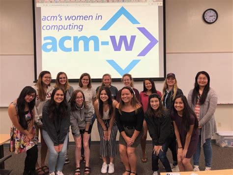 ACM Women S Chapter ACM W Babe Of Engineering Santa Clara University