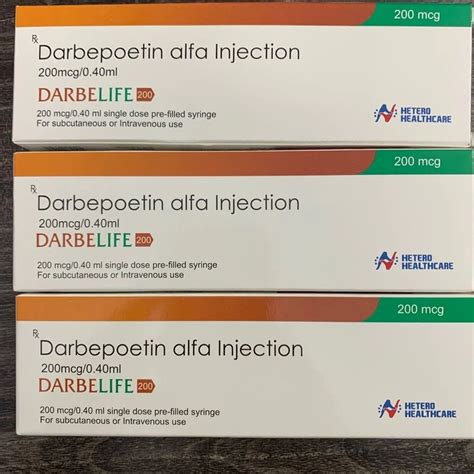 Darbepoetin Alfa Injection At ₹ 10771vial Cresp Injection In
