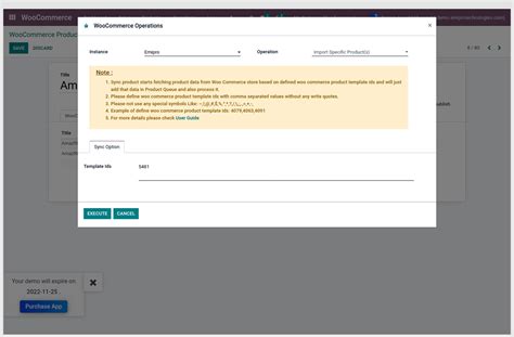 Import Specific Products Odoo Woocommerce Connector By Emipro
