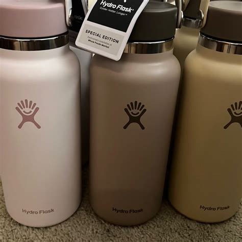 Have The Limited Hydro Flasks From Whole Foods Trendy Water Bottles