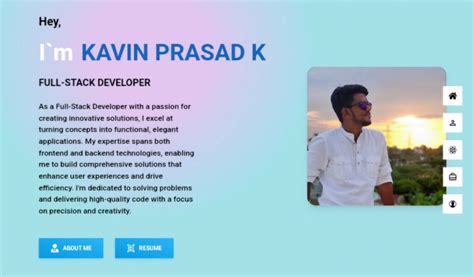 Kavin Prasad On Linkedin Fullstackdeveloper Mernstack Webdevelopment Portfolio Reactjs