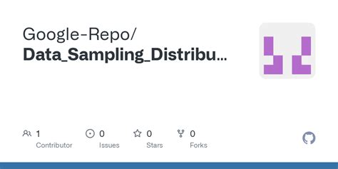 GitHub Google Repo Data Sampling Distribution C