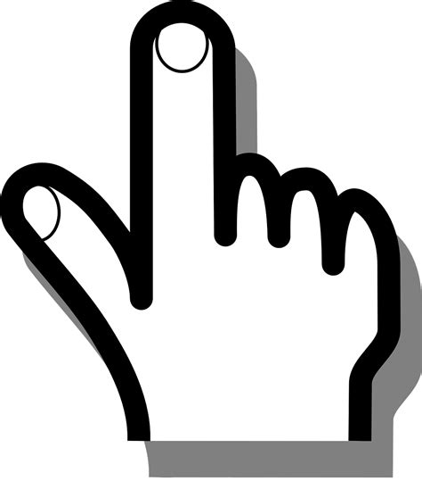 Mouse Cursor Hand Png