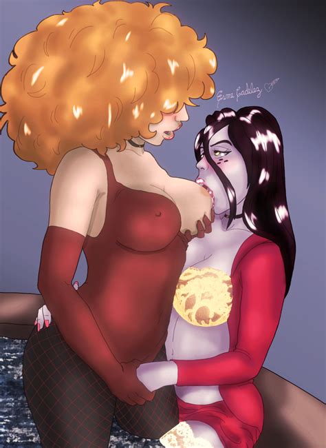 Rule 34 Big Breasts Breast Sucking Enemies To Lovers Lesbian Couple