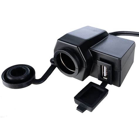 Wodoodporne Gniazdo Zapalniczki 12v Usb Do Motoru Motoryzacja