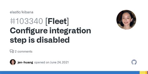 Fleet Configure Integration Step Is Disabled · Issue 103340