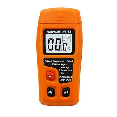 Digital Wood Moisture Meter Pin Type Lcd Backlit Portable Wood Moisture