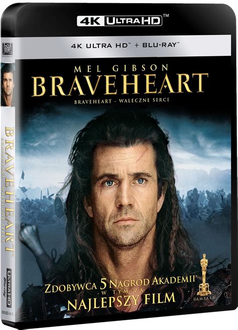 Film Blu Ray Braveheart Waleczne Serce Blu Ray 4K Blu Ray Ceny