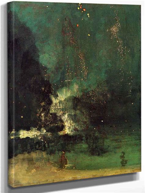 Nocturne In Black And Gold The Falling Rocket By James Abbott Mcneill