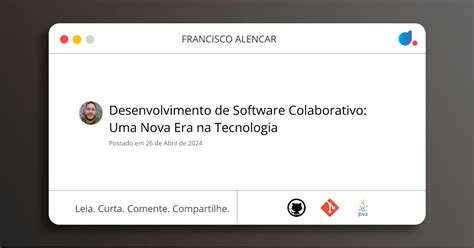 Desenvolvimento De Software Colaborativo Uma Nova Era Na Tecnologia
