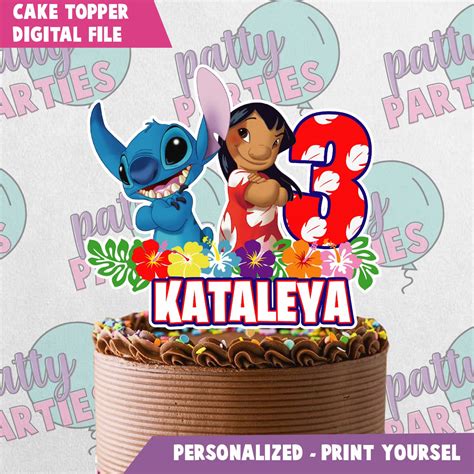 Lilo And Stitch Cake Topper