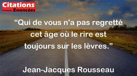 Qui De Vous Na Pas Regretté Cet âge Où Le Rire Est Toujours Sur Les Lèvres Jean Jacques