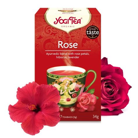 Био чай Роза Yogi Tea- Неустоим флорален аромат! - BioBazar