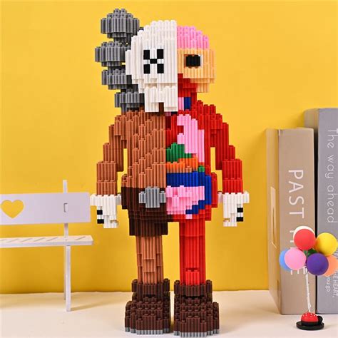 DUZ конструктор /3D KAWS игрушка-медведь, лего совместимый, 1980 детали ...
