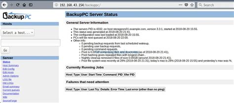 Install And Configure BackupPC On Debian Kifarunix